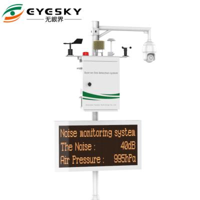 China EYESKY Outdoor Air Quality Detector Dust Concentration Monitor Online System 0.1μm Resolution for sale