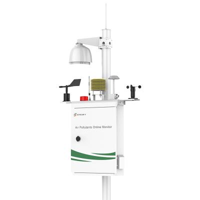 China High Precision Air Quality Monitoring System AQMS SO2 O3 NO2 CO PM2.5 PM10 0-1000ug/m3 for sale
