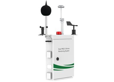 China AQMS Wireless Environmental Monitoring System for SO2 NO2 CO O3 PM2.5 PM10 TSP for sale