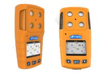 China PC TPU Body Portable Multi Gas Detector 4 in 1 with Wireless Transmission and Print Function 3.7V for sale