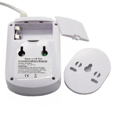 China Smart Combustible Gas Detector Carbon Monoxide Alarm 4G IoT LCD Display 85dB for sale