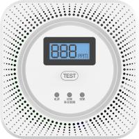 China ODM OEM CO Smoke Detector 85dB Voice Alarm Carbon Monoxide Gas Leakage Sensor 3xAA Battery for sale