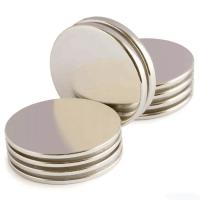 China Durable Custom SmCo5 Magnet Disc Block Silver Corrosion Resistance for sale