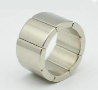 China Wind Turbine Permanent Arc Segment Samarium Cobalt Magnets For Generator Sm2Co17 for sale