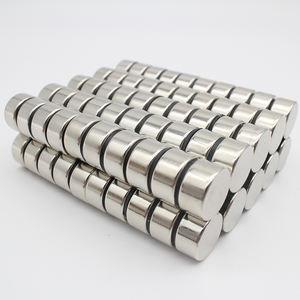 China HSMAG Sm2Co17 Round Pole Samarium Cobalt Magnet Nickel NI Coated for sale