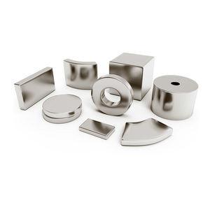 China High Heat Flat Square Rare Earth Permanent Magnet SmCo 3mm 5mm Thick 20000pcs for sale