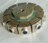 China 10 Poles 10000 RPM SmCo Magnet Motor Inner Rotor Magnetic Motor Parts Silver Gray for sale