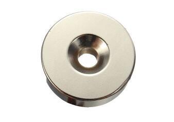 China ISO900115mm SmCo Rare Earth Permanent Magnet Counter Sunk For Pumps for sale