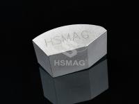 China Badge Shape Irregular Permanent Magnet，Custom HSMAG Samarium Cobalt Magnets, strong magnet for sale