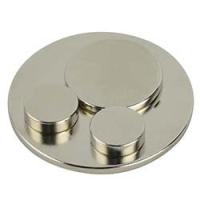 China Durable Custom SmCo5 Magnet Disc Block Silver Corrosion Resistance for sale
