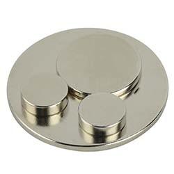 China Durable Custom SmCo5 Magnet Disc Block Silver Corrosion Resistance for sale
