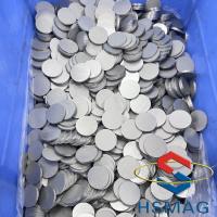 China HSMAG 6mm Round Sm2Co17 Magnet Permanent Disc Magnet Punching Anti Corrosion for sale