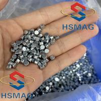 China Sintered Industrial Cylinder SmCo Rare Earth Magnet Zn Coating High Temp Resist for sale