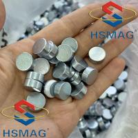 China ISO9001 Round Cylinder SmCo Permanent Rare Earth Magnet Zn Coated Anti Oxidation for sale