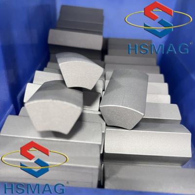China HSMAG Arc Tile Shape Samarium Cobalt Magnet Rare Earth Corrosion Proof for sale