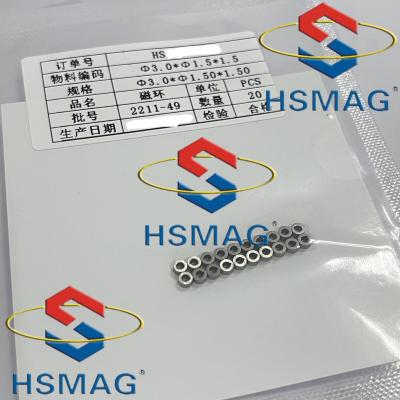 China HSMAG Ring Rare Earth Permanent Magnet SmCo ISO9001 Corrosion Resistance for sale