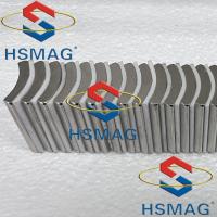 China HSMAG Electroplate Arc Cuboid SmCo Magnet Permanent High Temp Arctic Red for sale