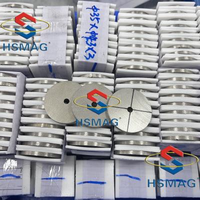 China ISO9001 Round Ring Ni Zn Coated SmCo Rare Earth Magnet Anti Oxidation for sale