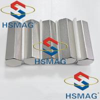 China HSMAG Multifunction Electroplate Hexagonal Prism SmCo Magnet Sm2Co17 30AH 30EH 33EH for sale
