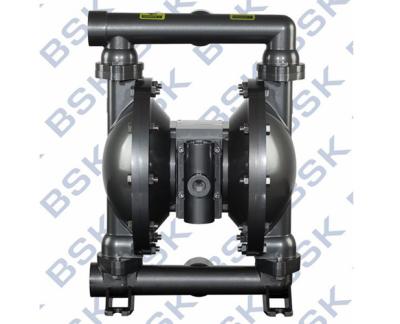 China Cast Steel Air Driven Double Diaphragm Pump Pneumatic Air Pump 3mm Maximum Particle Size 192L/min Flow Rate for sale