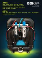 China Stainless Steel Air Driven Double Diaphragm Pump for Gravure Printing - 567 L/Min Flow Rate, 70M Maximum Lift for sale