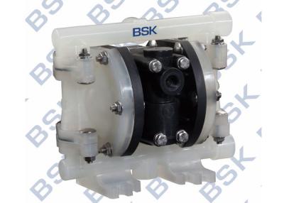 China Plastic Air Operated Double Diaphragm Pump with Butterfly Valves - 135 L/min Flow, 70m Lift Capacity for sale