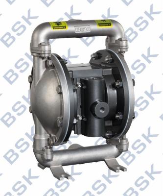 China Air Driven Stainless Steel Diaphragm Pump 378 L/Min Flow Rate 70M Lift for Industrial Applications for sale