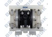China Corrosion Resistant Double Acting Diaphragm Pump - 27 L/Min Flow Rate, 45m Maximum Lift for Chemical Applications for sale