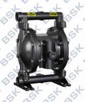China Chemical Air Operated Diaphragm Pump 135L/Min Flow 70M Head with Butterfly Valves for Industrial Applications for sale