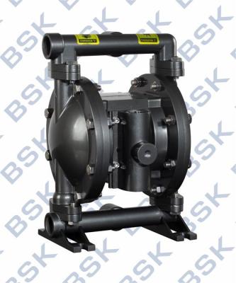 China Chemical Air Operated Diaphragm Pump 135L/Min Flow 70M Head with Butterfly Valves for Industrial Applications for sale