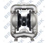 China Stainless Steel Air Operated Double Diaphragm Pump 192 L/min 0.83 Mpa for sale