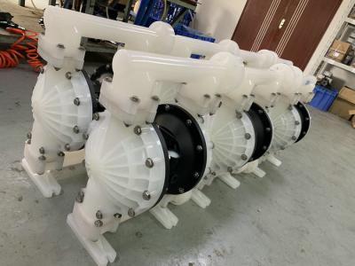 China Explosionproof Air Driven Double Diaphragm Pump Plastic Food Grade 192 L/Min 0.83 Mpa for sale