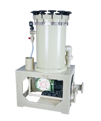 China Alkali Resistance Chemical Filter Housing for Water Treatment Systems - PP Material with 60°C Temperature Rating for sale