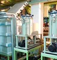 China Transparent Water Chemical Filtration System with PP/Acrylic Filter Cartridge and 60°C Temperature Rating for sale