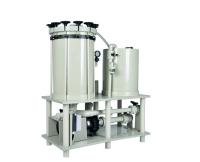 China Hydrochloric Sulfuric Chemical Filter Housing with 10