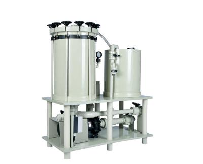 China Hydrochloric Sulfuric Chemical Filter Housing with 10