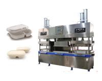 China Oil Proof Pulp Molding Machine To Produce Clamshell Box for sale