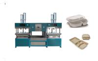 China 1100mm x 800mm Machine Molding Area Sugarcane Bagasse Plates Machinery for sale