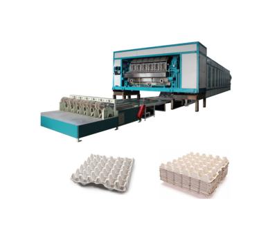 China 5000-7000pcs/H Egg Tray Production Machine With Multi Drying Line for sale