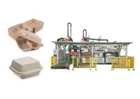 China Electric Heating Clamshell Lunch Box Forming Machine With 400*300mm Mold Size for sale