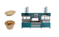 China Disposable Fiber Cup Lid Takeaway Food Tray Soup Bowl Machine for sale