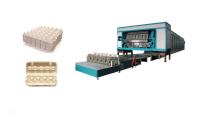 China Fully Auto Biodegradable Rotary Type Production Line With Multi - Layers Dryer And Stacker for sale