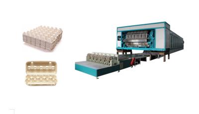 China Fully Auto Biodegradable Rotary Type Production Line With Multi - Layers Dryer And Stacker for sale