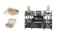 China Disposable Pulp Molding Lunch Box Making Equipment for sale