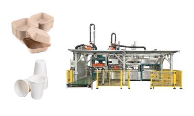 China Renewable Pulp Fiber Paper Plate Production Line for sale