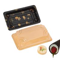 China Disposable Food Grade Plastic Sushi Box 22x9x5.5cm for Takeaway Restaurant for sale