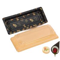 China Disposable Food Grade Plastic Sushi Box 22x9x5.5cm for Takeaway Restaurant for sale