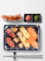China Sushi Box with Lid Box Wholesale Custom for sale