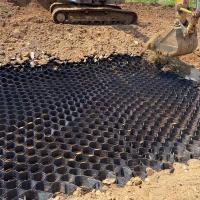China 1.1-1.8mm Textured Plastic HDPE Geocell Sheet Cellular Confinement System for sale