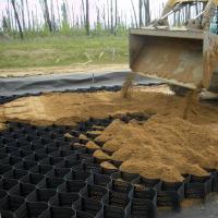 China ASTM HDPE Geoweb Geocell HDPE 50mm Road Grid Gravel Honeycomb for sale